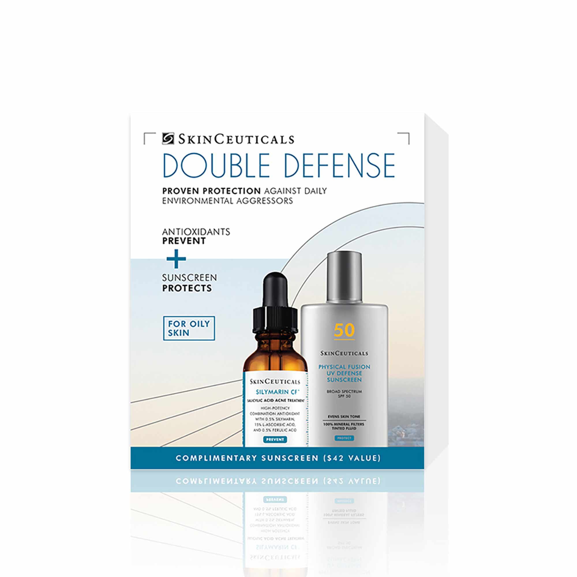 Double Defense: Silymarin CF+ Physical Fusion UV Defense | SkinCeuticals