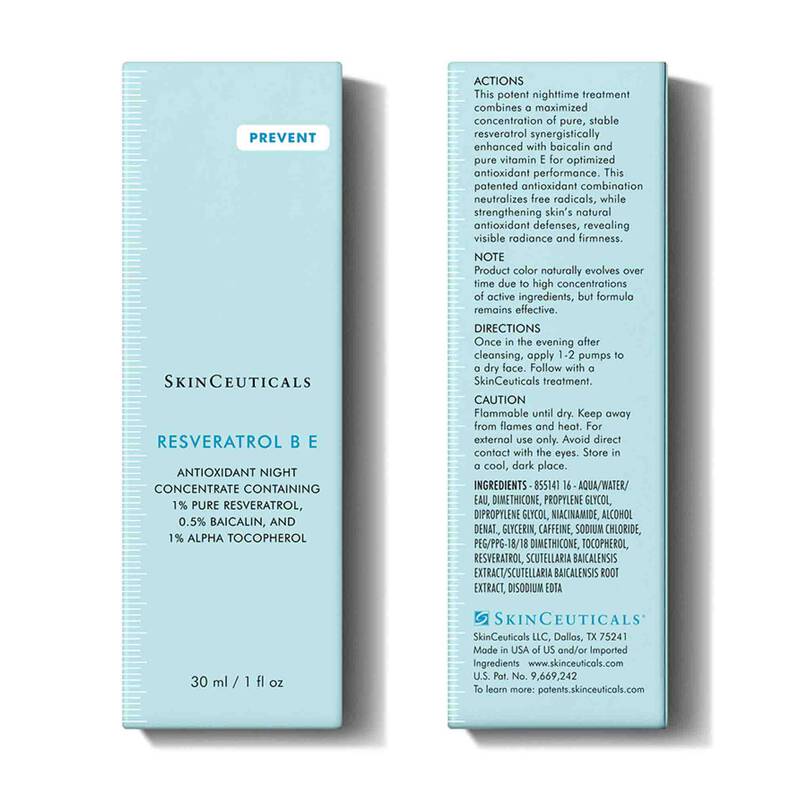 Antioxidant Resveratrol B E Nighttime Serum | SkinCeuticals