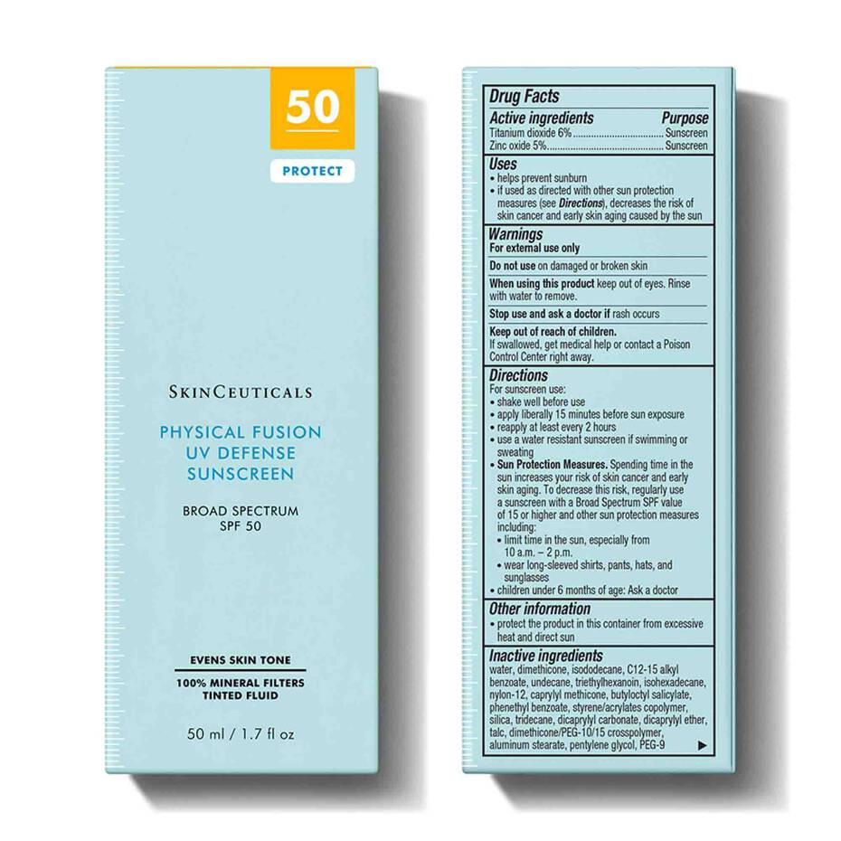 Tinted Mineral Sunscreen SPF 50 for Face | SkinCeuticals