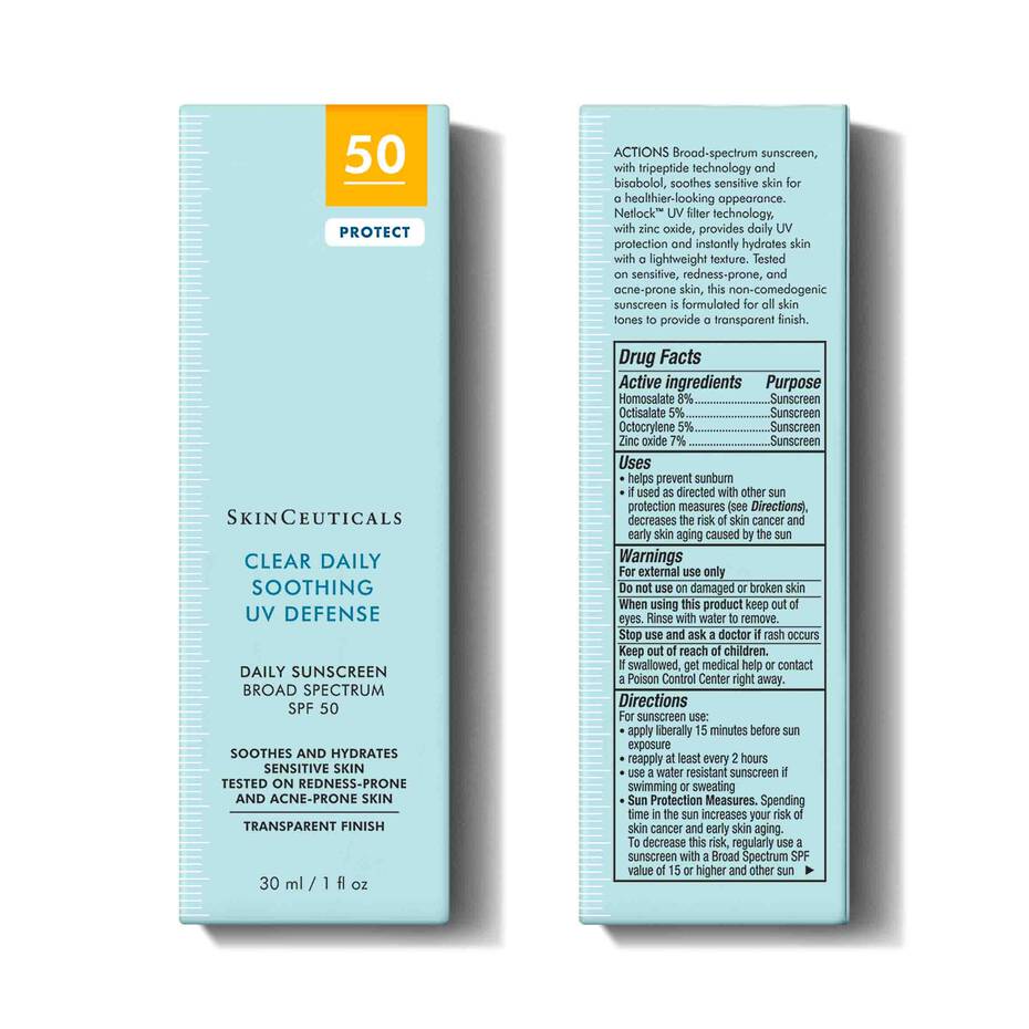 Soothing Sunscreen SPF 50 for Face | Sensitive Skin | SkinCeuticals